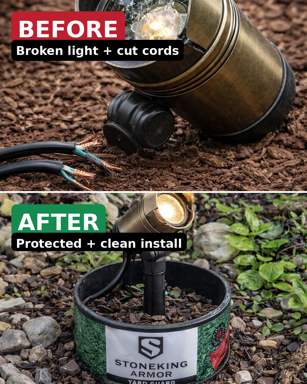 Stoneking Armor Yard Guard - For All Things Lights and Lawn